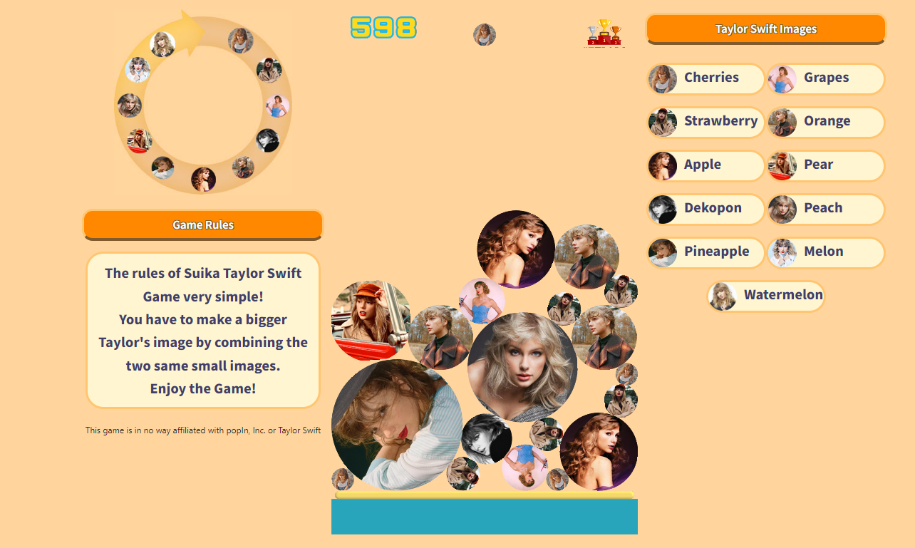 Suika Taylor Swift - Play Suika Taylor Swift On Bitlife Mod